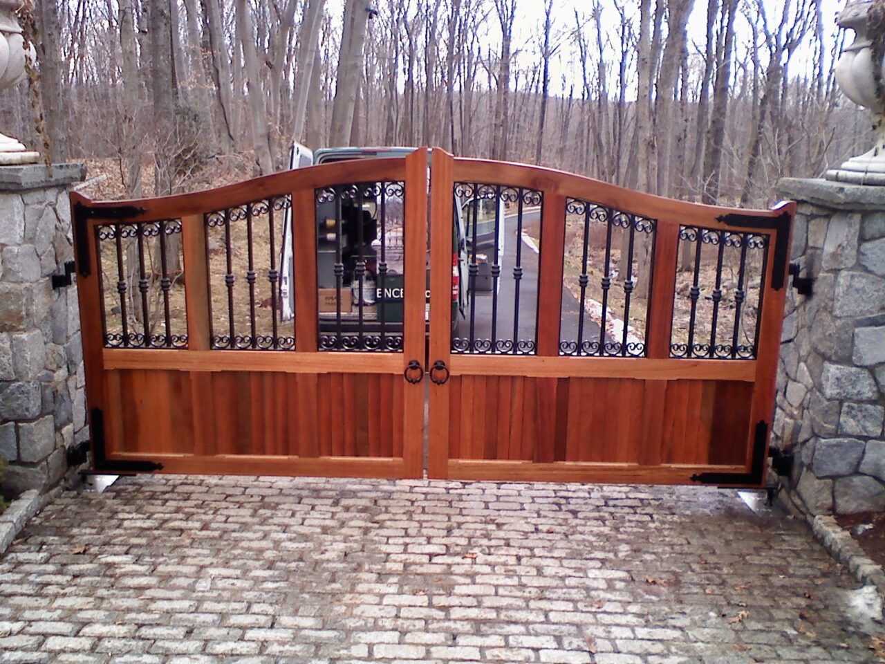 Wood Gates - Westchester Automated Gate